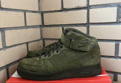 Кроссовки Nike Air Force 1 Mid '07 'Legion Green'