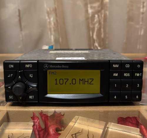 Магнитола Mercedes Blaupunkt BP4902 RDS W210 W140