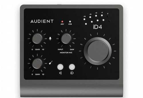 Audient iD4 mkii аудиоинтерфейс новый в наличии
