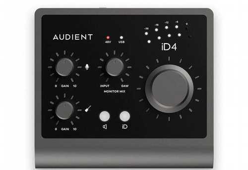 Audient iD4 mkii аудиоинтерфейс новый в наличии