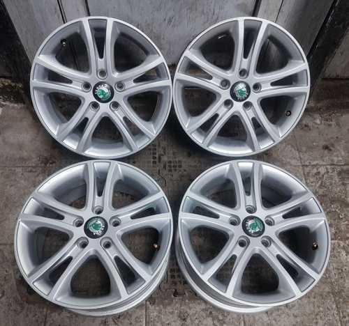 Литые диски R16 на Skoda