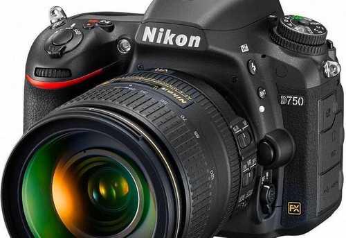 Nikon D750 Kit 24-120mm f/4G ED VR AF-S Новый