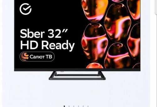 Новый телевизор sber SDX-32H2128 SMART TV