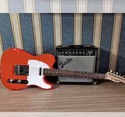 Fender Squier Telecaster + Fender Frontman 15R