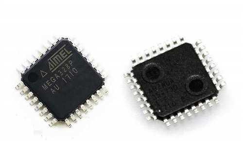 Микросхема atmega328p, микроконтроллер