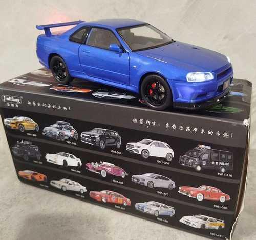 Коллекционная машинка Nisan Skyline