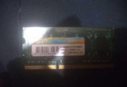 SP004glstu160N02 DDR3L 4GB