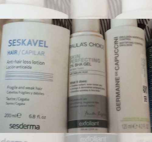 Sesderma,nioxin,paulas choice,germaine capuccini