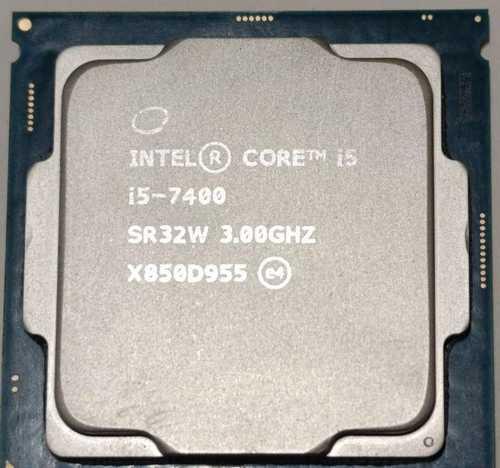 Процессор intel core i5-7400