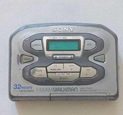 Кассетный плеер sony walkman