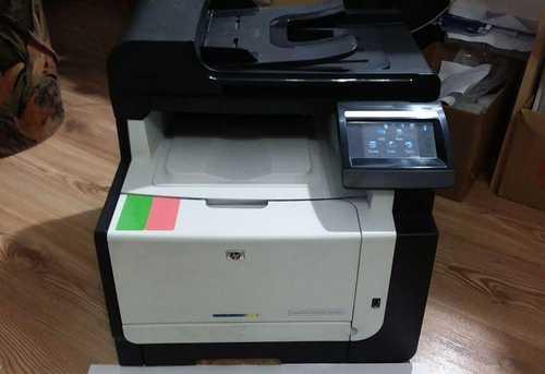 Цветной лазерный принтер мфу HP LJ pro cm1415fn