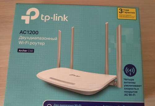 Wifi роутер тр link archer C50