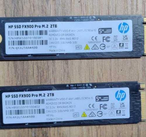 NVMe SSD диск HP FX900 PRO 2 TB