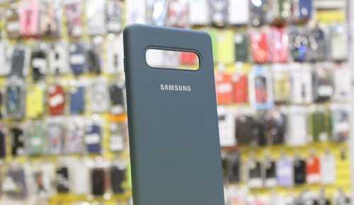 Чехол на Samsung S10 Plus "Silicone Case"