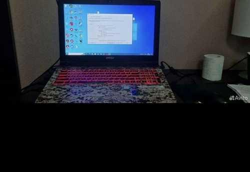 15.6" Ноутбук MSI GE62