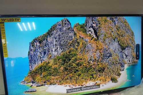 Новый Smart TV 100см, Android, Салют тв, 12.2022г