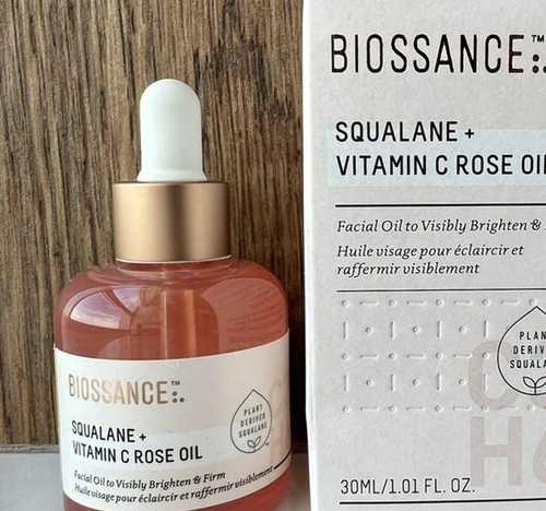 Biossance Squalane and Vitamin C Rose Oil