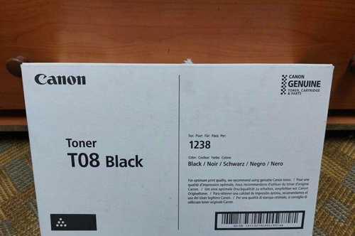 Тонер Canon T08 black / 3010C006