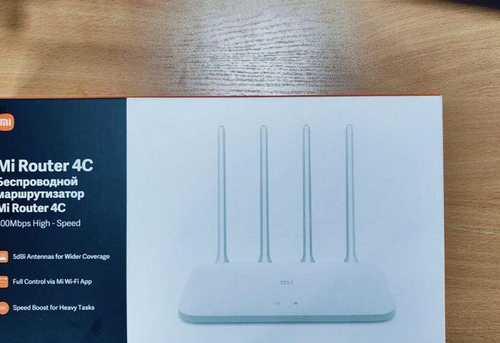 Новый Роутер Xiaomi Mi Router 4c