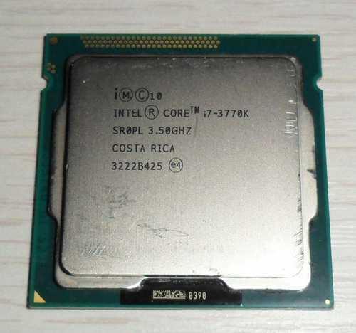 Intel Core i7-3770k Socket 1155