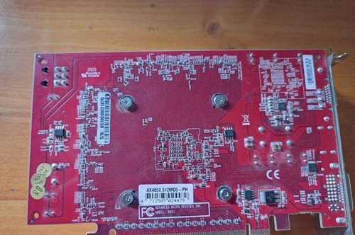 Видеокарта radeon ax4850 512mb