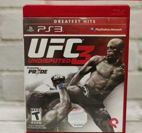 UFC undisputed 3 ps3 ENG