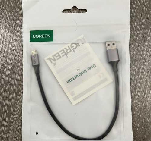 Кабель ugreen USB 2.0 A to micro USB