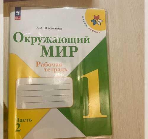 Рабочая тетрадь по окружающему миру 1 класс