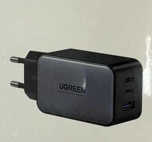 Зарядное устройство Ugreen GaN 65W CD244 (10335)