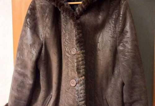 Куртка-дубленка женская
