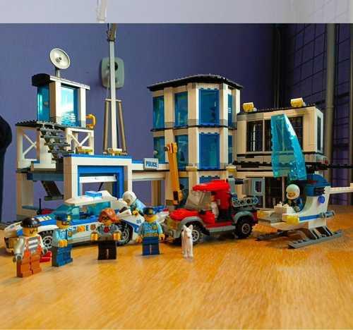 Lego city полицейский участок