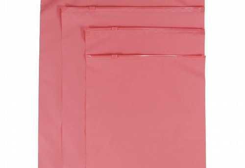 Пакет zip lock розовый матовый 20*28см