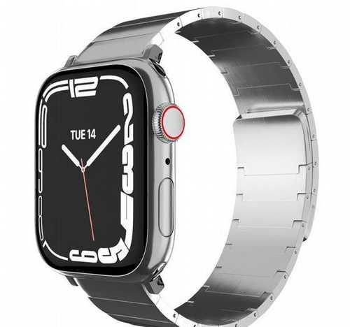 Ремешок SwitchEasy для Apple Watch 38/40/41 мм, Maestro-M Mag Stainless Steel Watch Loop, серебро