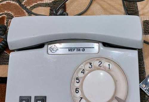 Стационарный телефон СССР VEF TA-D