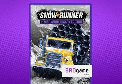 SnowRunner 4-Anniversary Edition PS Xbox