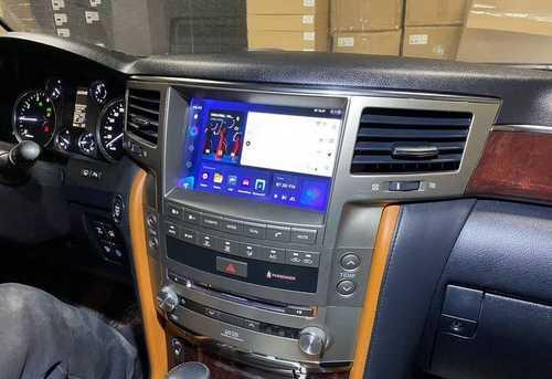 Android магнитола Lexus LX570 2007 -15, есть Teyes