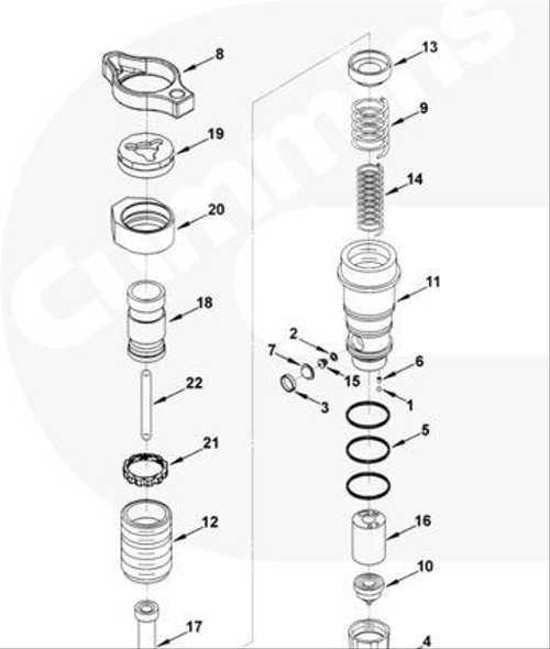Форсунка двигателя Cummins KTA19