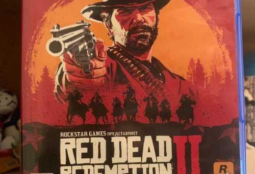Диск на PS4 Red Dead Redemtion 2