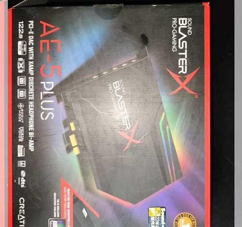 Creative sound blaster x ae 5 plus
