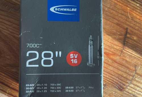 Камера велосипедная schwalbe SV16