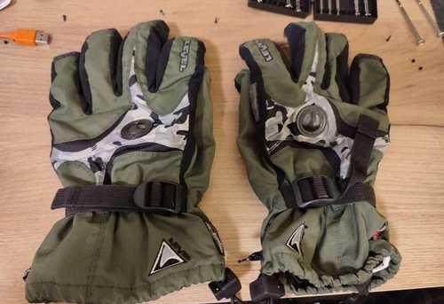 Горнолыжные перчатки мужские размер XL 9.5