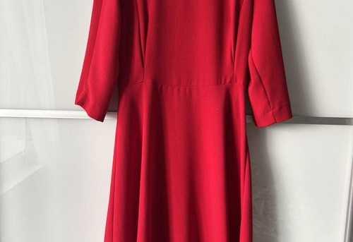 Платье Zara красное М