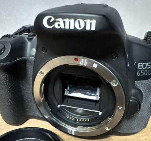 Фотоаппарат canon eos 650d body