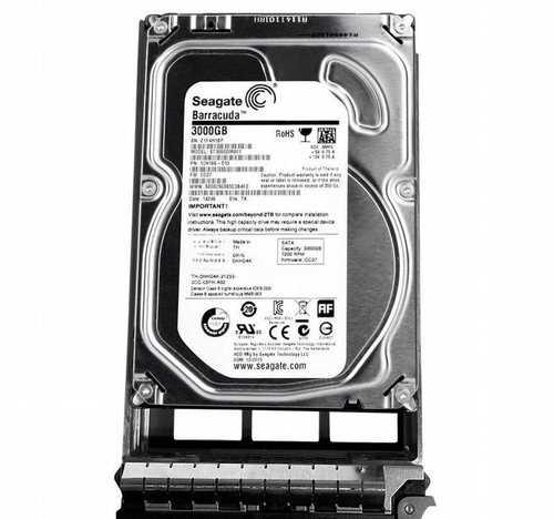 Жесткий диск Dell HHD4K 3Tb sataiii 3.5" HDD