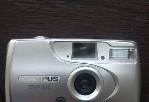 Плёночный фотоаппарат винтажный Olympus