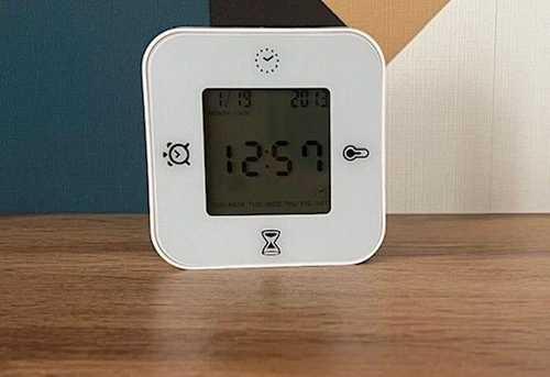 Часы/будильник/термометр/таймер IKEA klockis бу