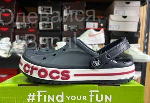 Crocs кроксы шлепки тапки синие 36-45