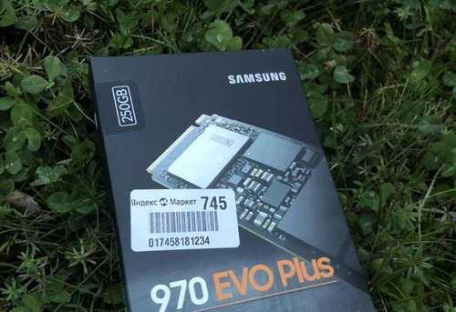SSD-накопитель Samsung 970 EVO Plus 250Gb