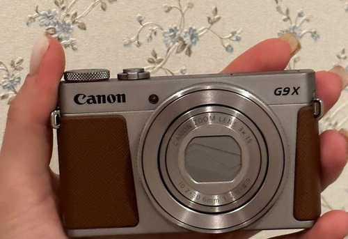 Компактный фотоаппарат canon powershot g9x mark ii