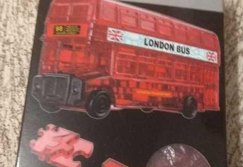 3D puzzle Crystal Puzzle “London Bus”